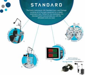 Standard Exam Lane Set - Essilor Instruments USA