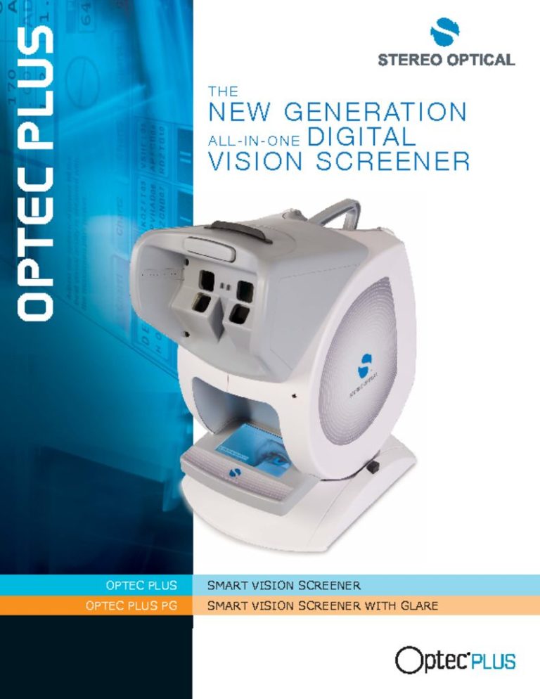 Brochures - Essilor Instruments USA