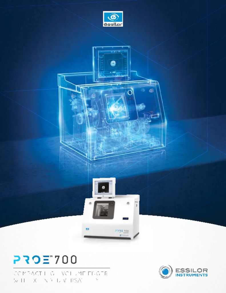 Brochures - Essilor Instruments USA