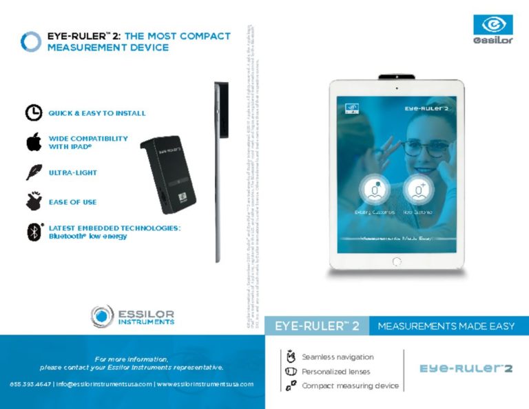 Brochures - Essilor Instruments USA