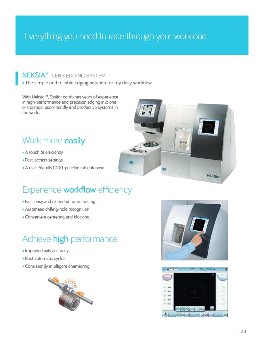 Product Catalog - Essilor Instruments USA