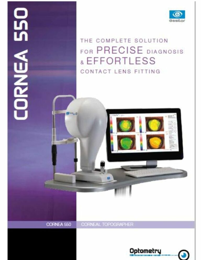 CORNEA550 Corneal Topographer - Essilor Instruments USA