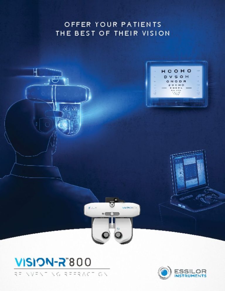 Vision-R 800 Auto Phoropter - Essilor Instruments USA