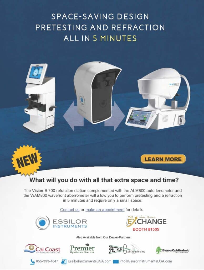 New System for Pretesting and Refraction in 5 Minutes - Essilor ...